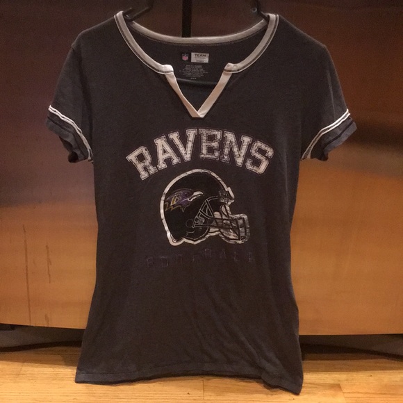 NFL | Tops | Nfl Brand Womens Medium Ravens Tee | Poshmark